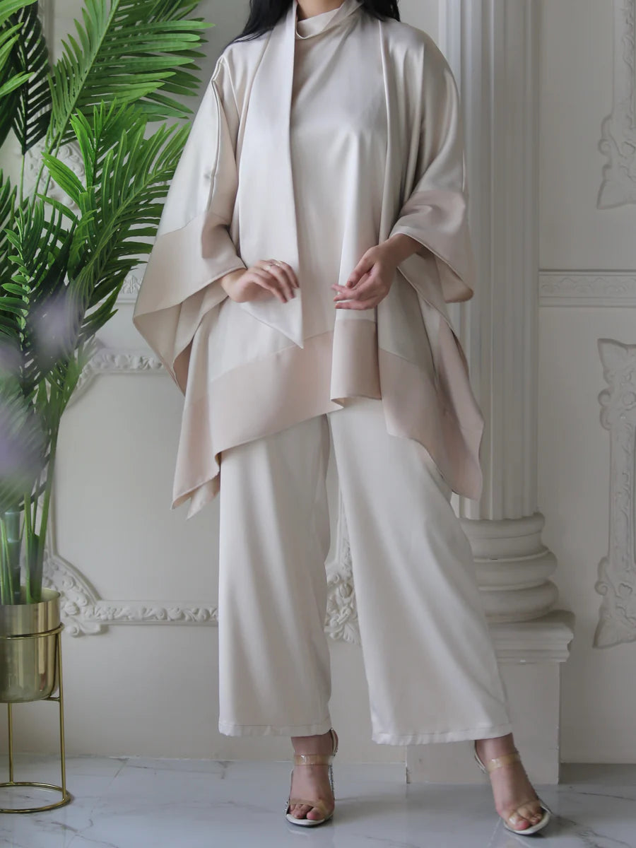 Becosy X Al Mayasa Beige Suit – BeCosy Store
